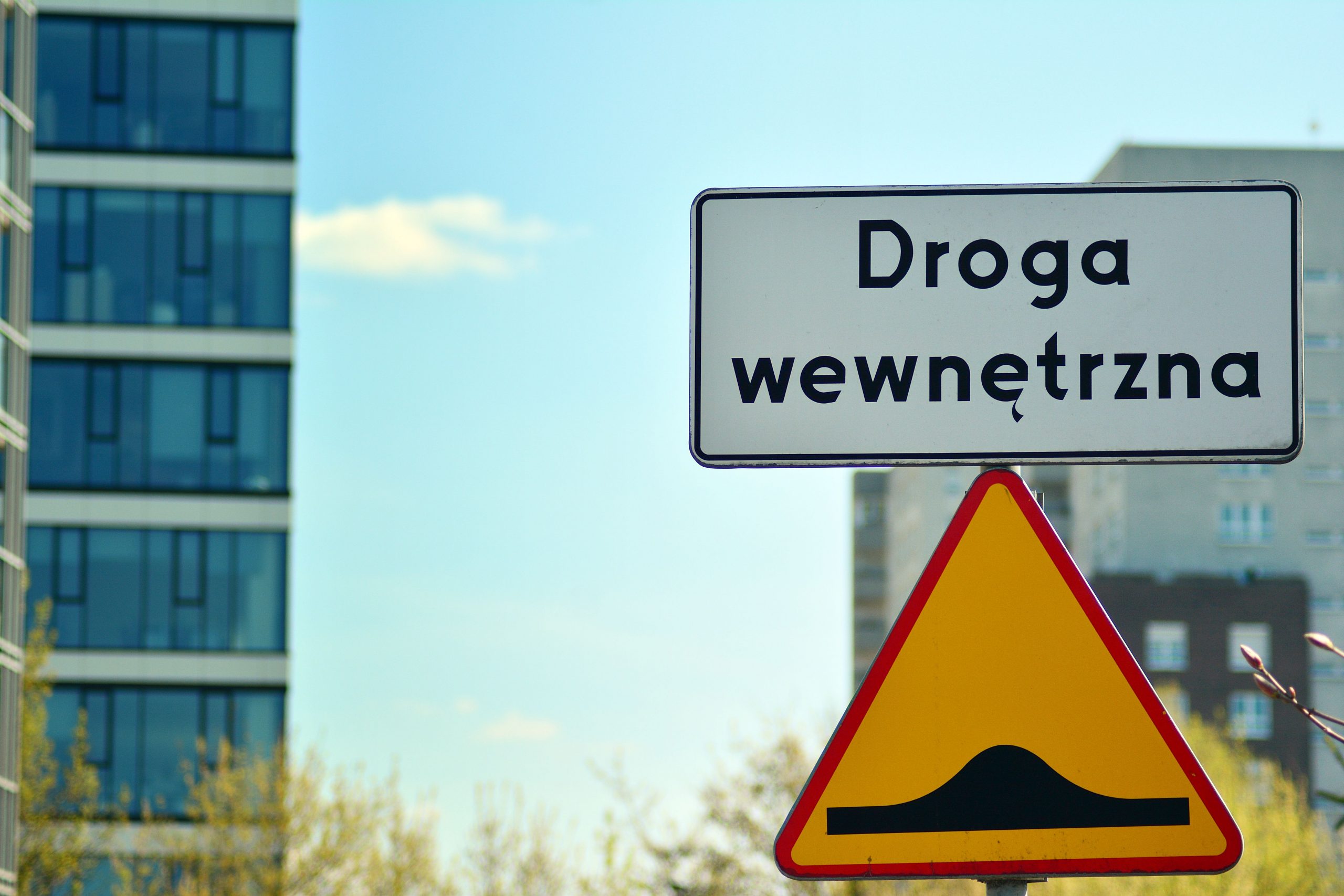 Droga wewnętrzna (znak D-46) - Blog znakowo.pl